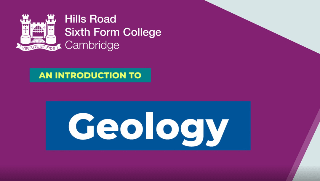 Geology A level Cambridge | Hills Road Sixth Form College