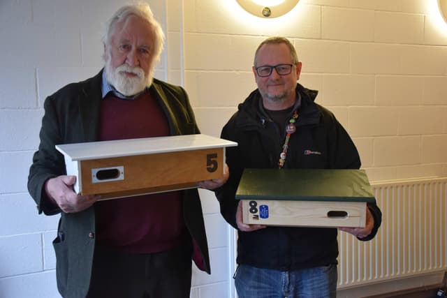 Swift boxes installed on campus to… | Hills Road Sixth Form College