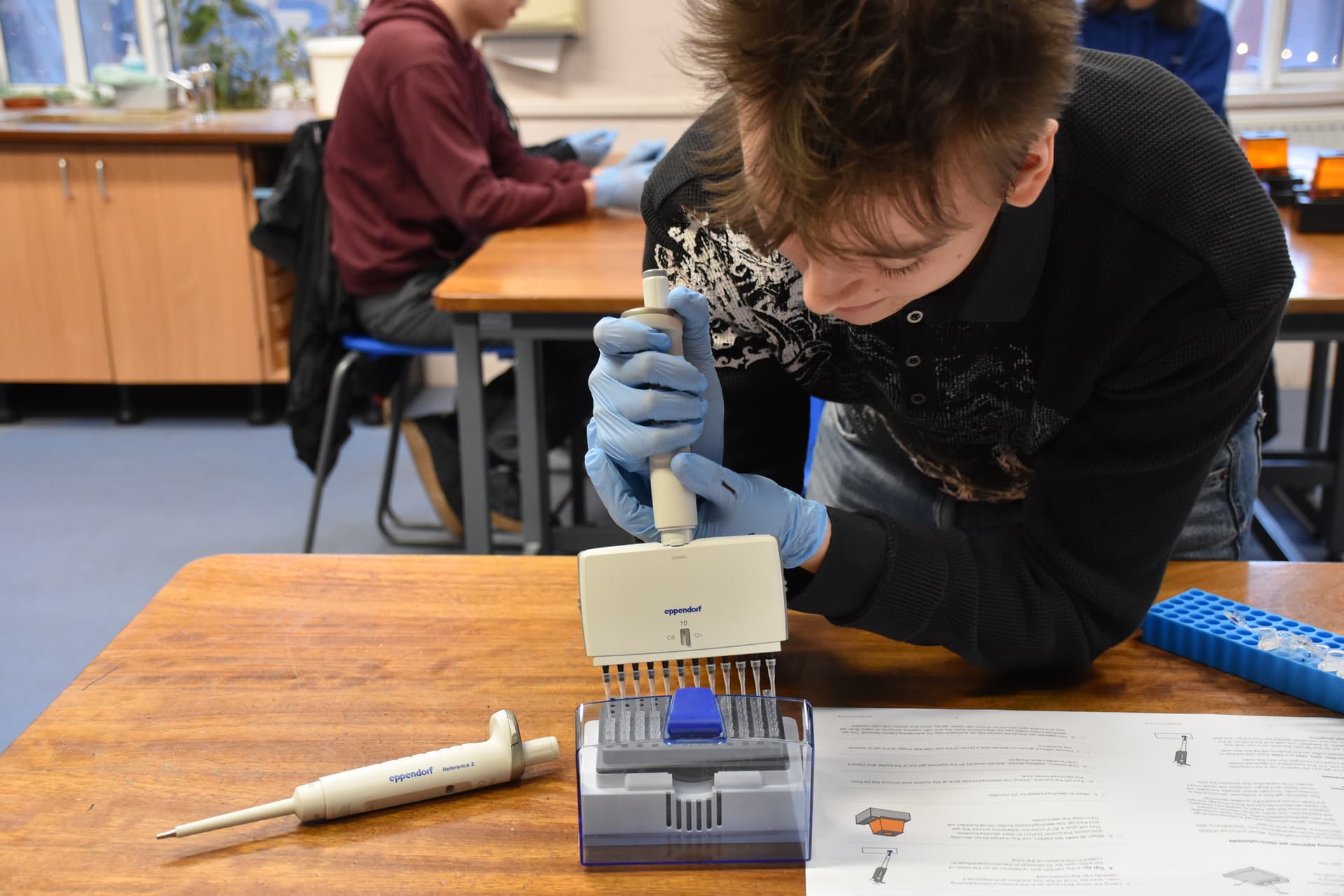 Eppendorf donates industry-standard… | Hills Road Sixth Form College